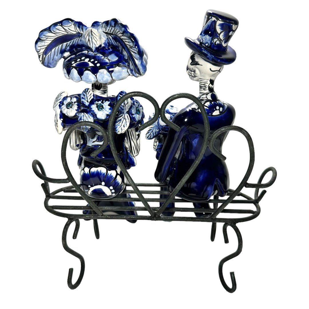 Catrines Banca De Novios 049 - Dia De Muertos - Talavera y Artesanias ...